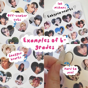 Ateez Hearts Sticker Sheet | 24 Pcs | Aesthetic Cute Kpop Stickers for ...