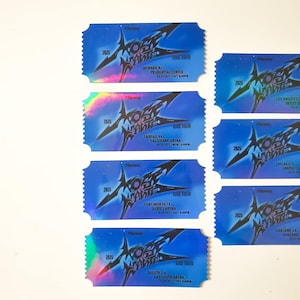 P1harmony Piwon Customizable Concert Ticket Holo Stickers | Aesthetic ...