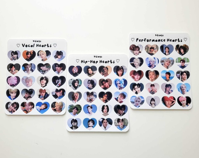 SEVENTEEN Sticker Sheet - Etsy