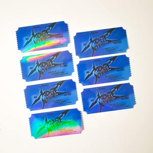 P1harmony Piwon Customizable Concert Ticket Holo Stickers | Aesthetic ...