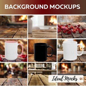 Printify Background Mockup Bundle Product Backgrounds JPG - Etsy
