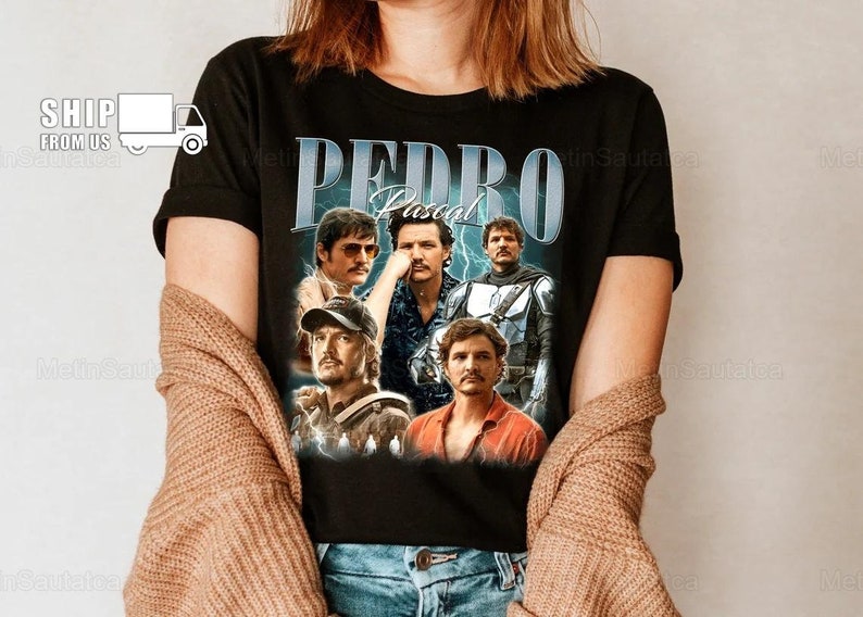 Pedro Pascal Shirt, Actor Pedro Pascal Shirt, Pedro Pascal T-shirt ...