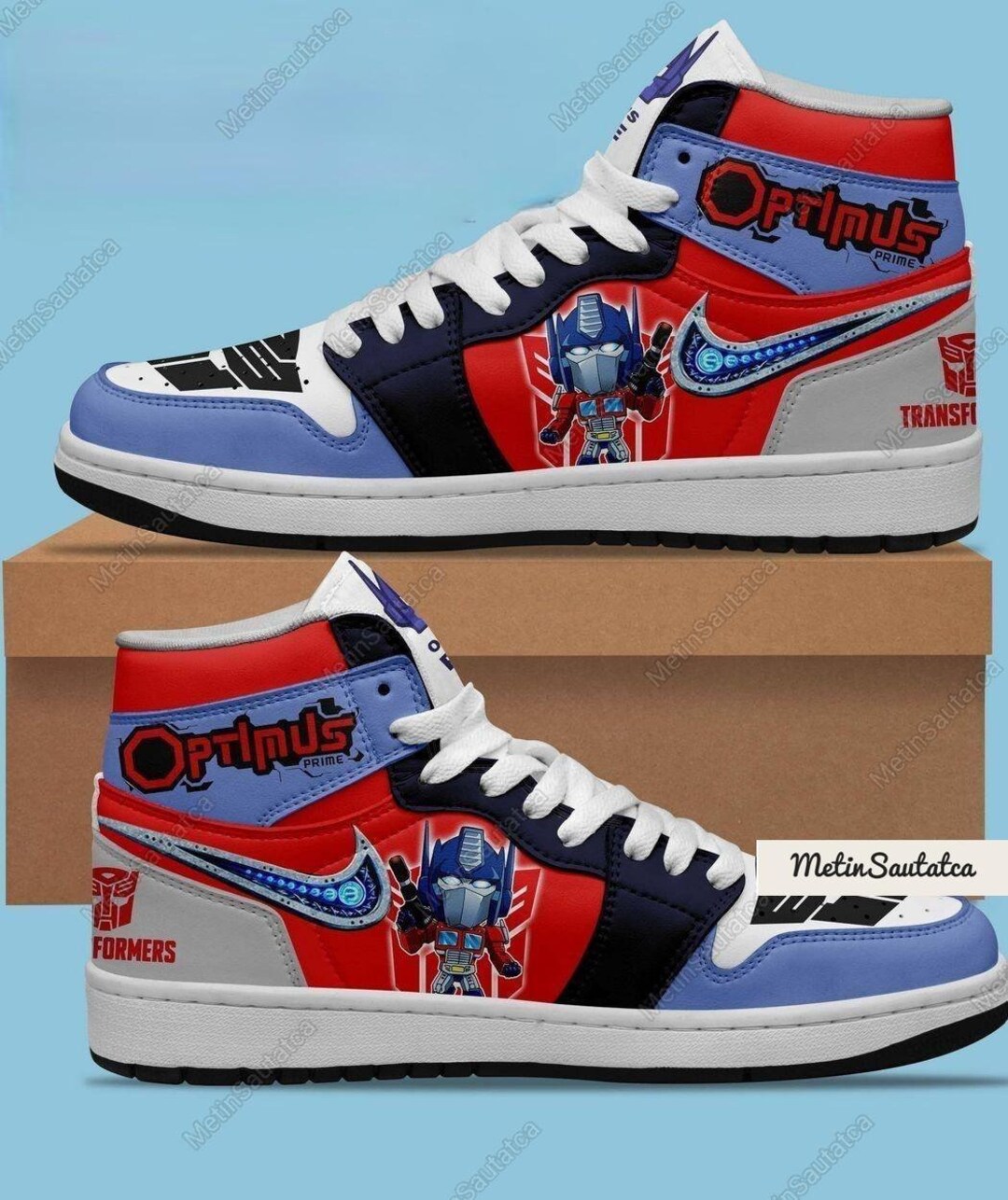 Optimus Prime Shoes, Transformers Shoes, Optimus Prime Sneakers ...