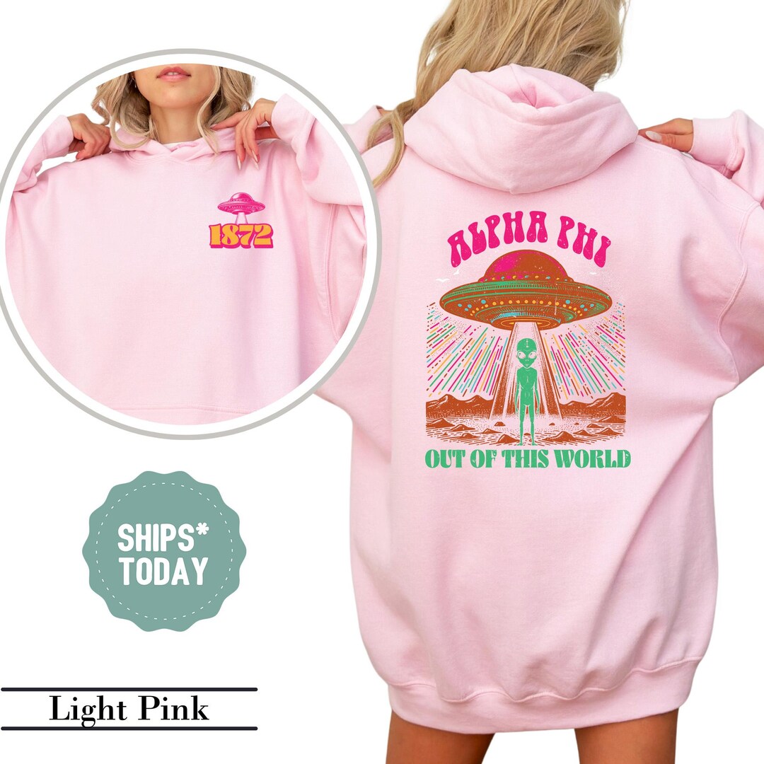 Alpha Phi Out of This World Sorority Sweatshirt APHI Merch Crewneck ...