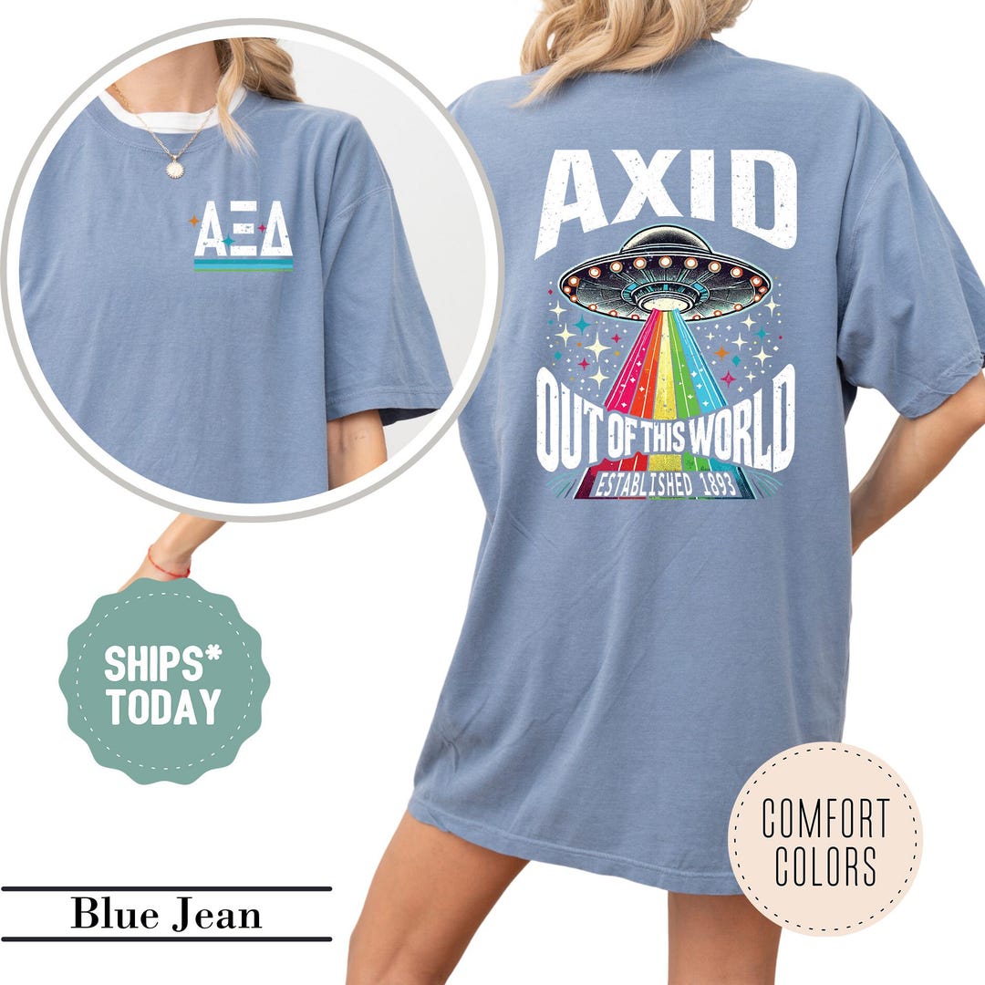 Alpha Xi Delta Galactic Sorority T-shirt AXID Merch Sorority Gifts Big ...