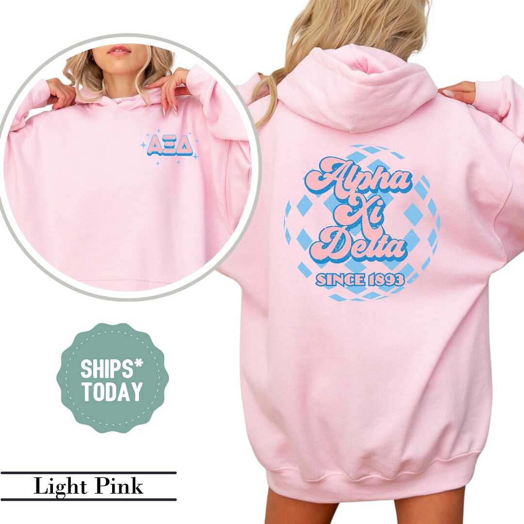 Alpha Xi Delta Fancy Disco Sorority Sweatshirt AXID Sorority Merch ...