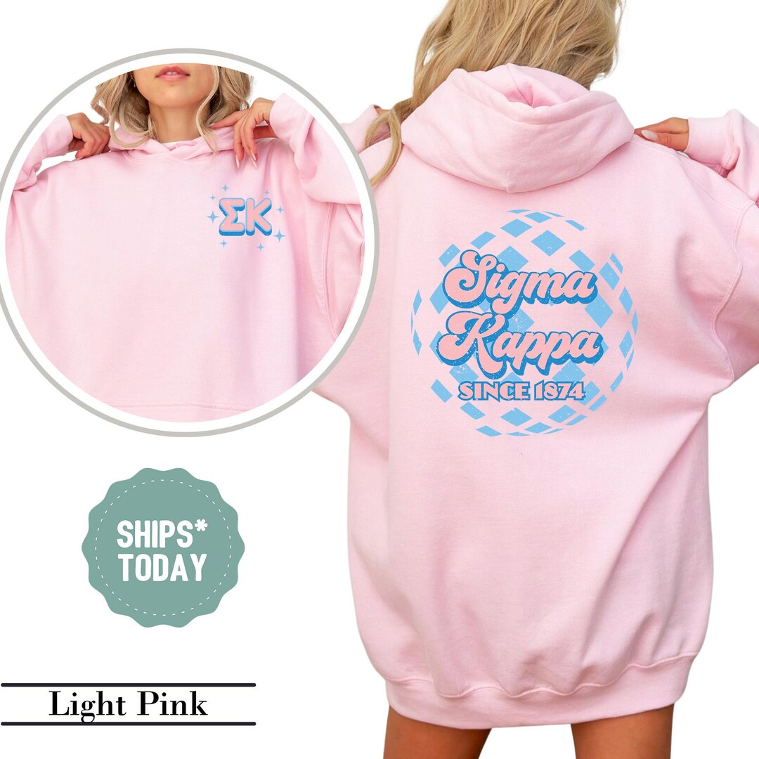 Sigma Kappa Fancy Disco Sorority Sweatshirt - Sigma Kappa Sorority ...