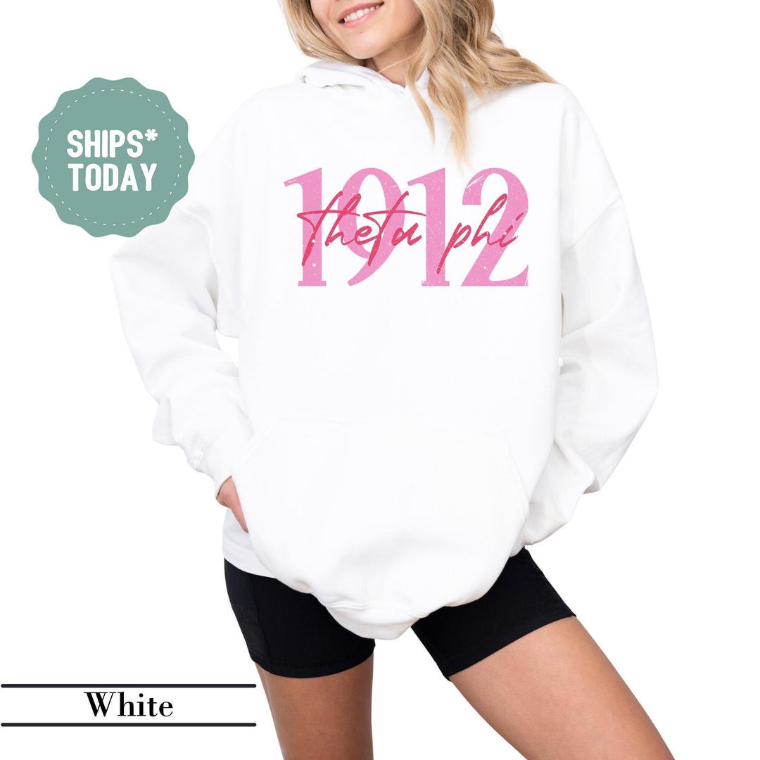 Theta Phi Alpha Cursive Sorority Sweatshirt Theta Phi Sorority Crewneck ...