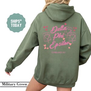Delta Phi Epsilon Sweet Candy Sorority Sweatshirt - DPHIE Sorority ...
