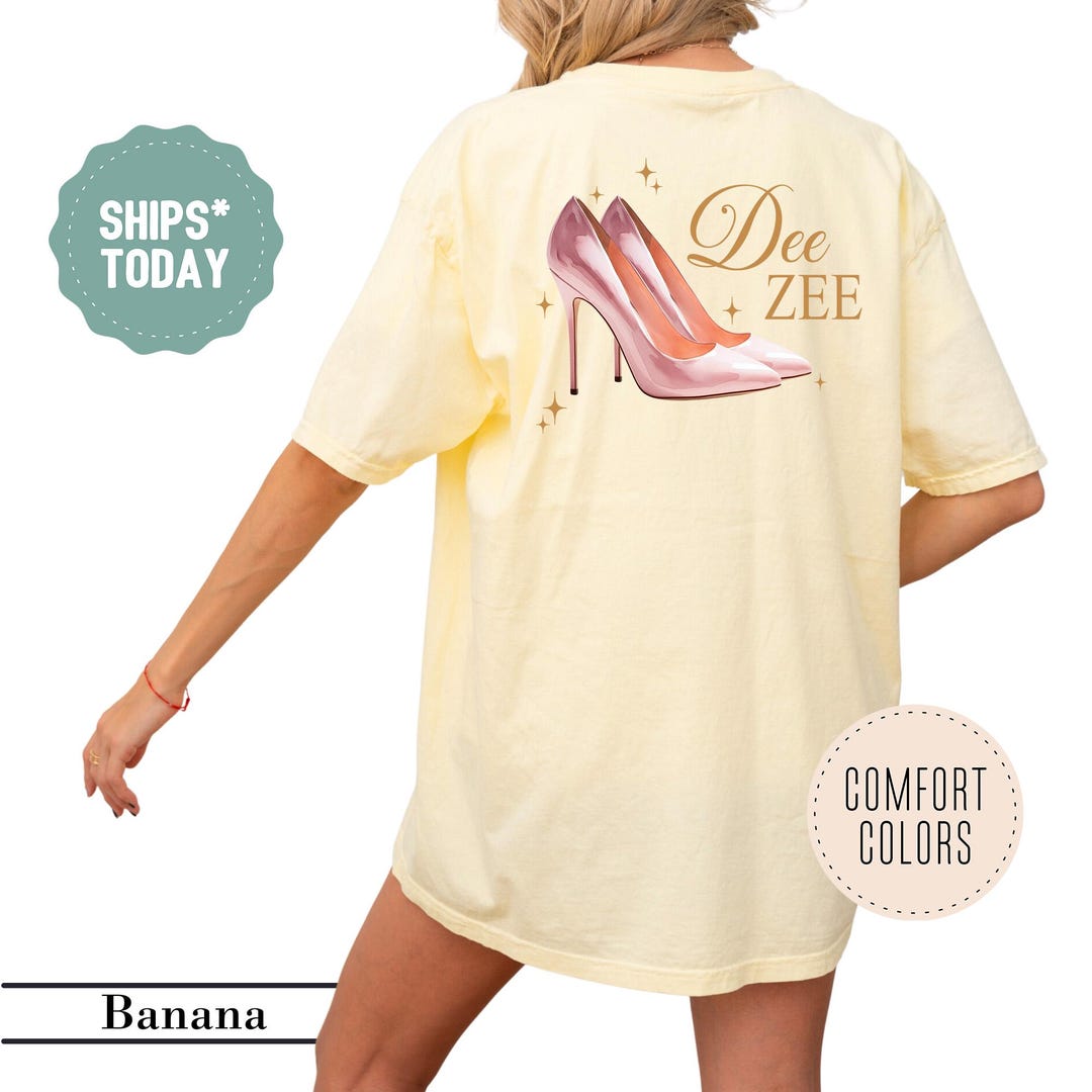 Delta Zeta Pink Step Sorority T-shirt, Dee Zee Merch, Greek Apparel ...