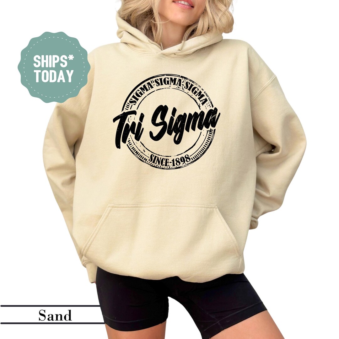 Sigma Sigma Sigma Loyalty Pin Sorority Sweatshirt Tri Sigma Crewneck ...