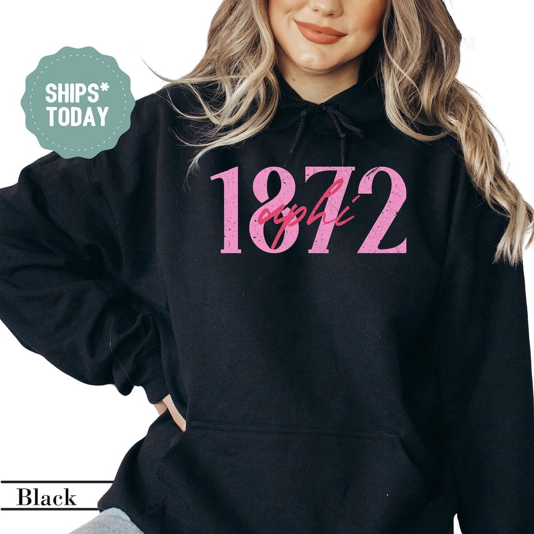 Alpha Phi Cursive Sorority Sweatshirt APHI Sorority Crewneck Sorority ...