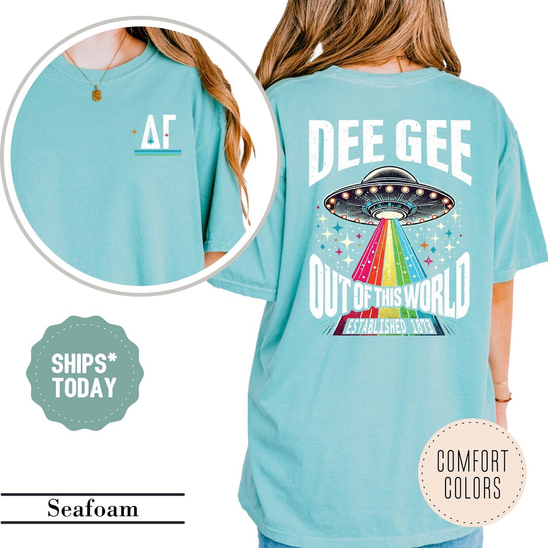 Delta Gamma Galactic Sorority T-shirt Dee Gee Merch Sorority Gifts Big ...