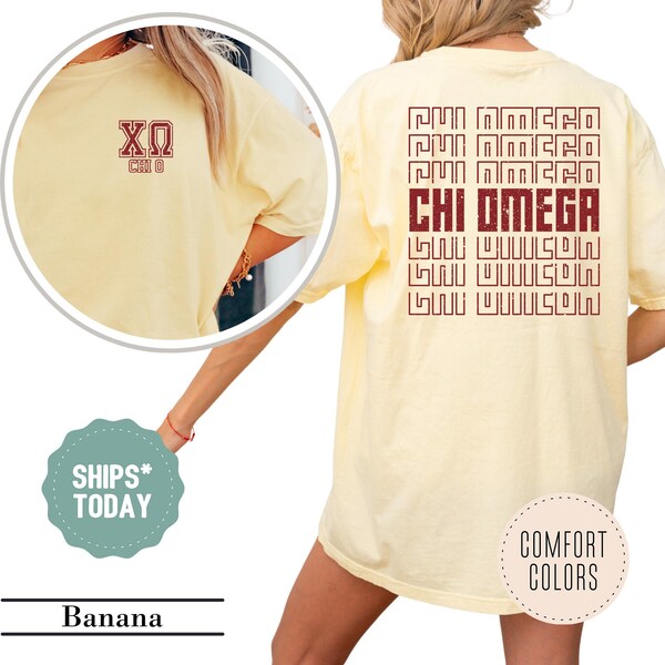 Chi Omega - Etsy