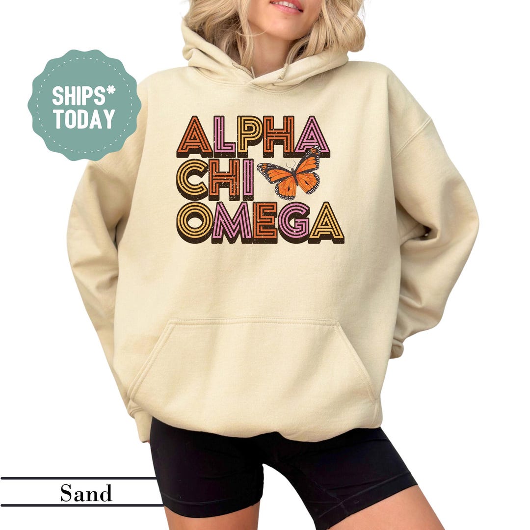Alpha Chi Omega Flutter Tribe Sorority Sweatshirt Alpha Chi Sweatshirt ...