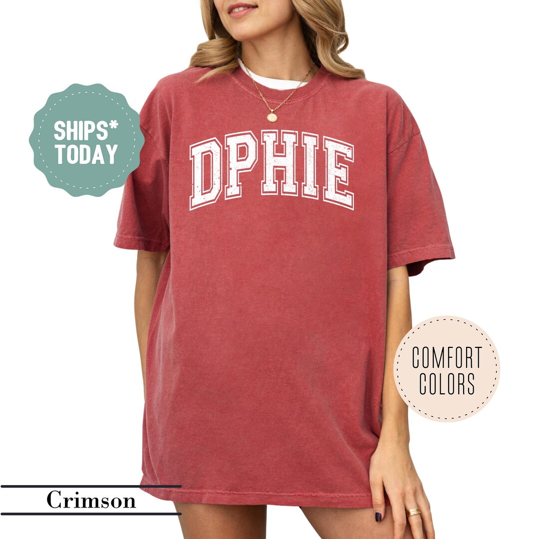 Delta Phi Epsilon Bold Letters Sorority T-shirt DPHIE Sorority Shirt ...