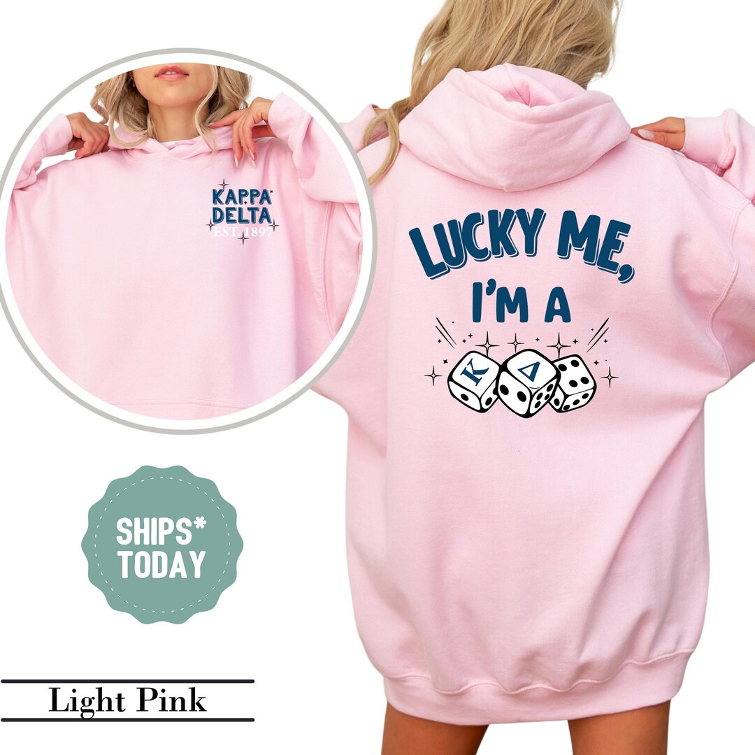Kappa Delta Lucky Roll Sorority Sweatshirt - Kay Dee Sorority Merch ...