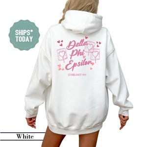 Delta Phi Epsilon Sweet Candy Sorority Sweatshirt - DPHIE Sorority ...