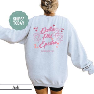 Delta Phi Epsilon Sweet Candy Sorority Sweatshirt - DPHIE Sorority ...