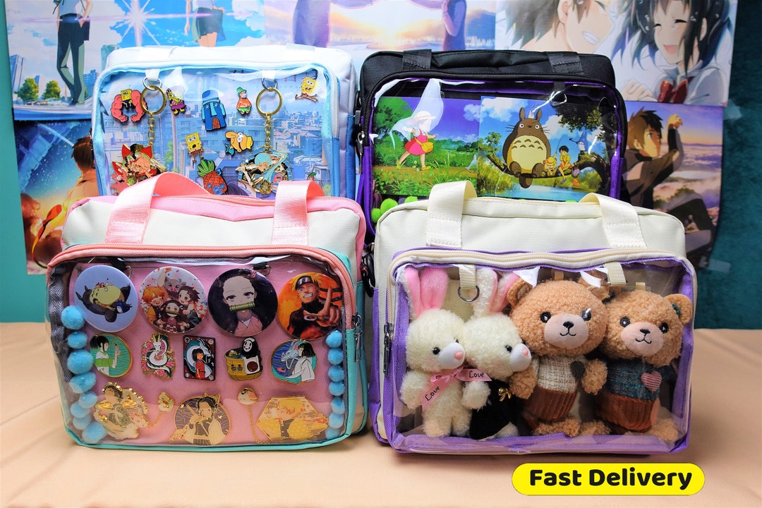 Ita Bag Crossbody: Pin Display Messenger Bag (9x11x3 In) - Etsy