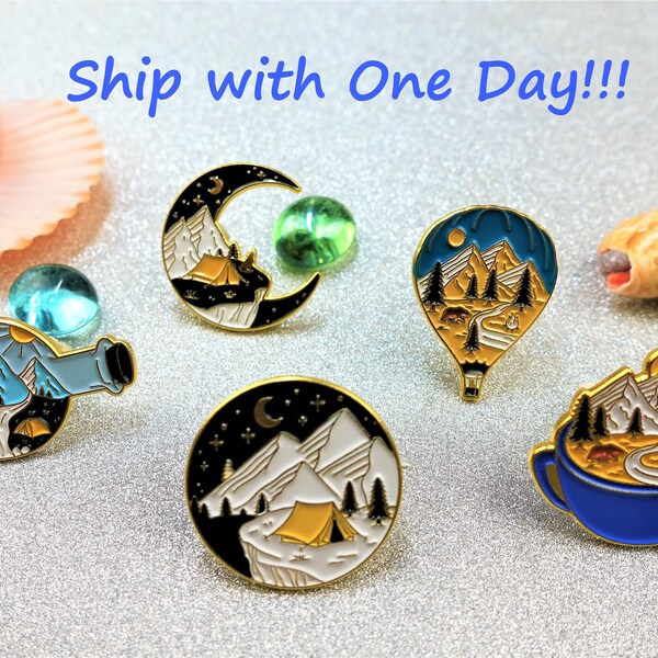 Adventure Pins - Etsy