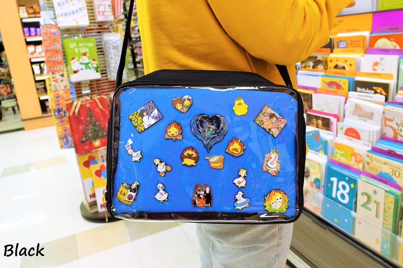 Multi-color Ita Bag Crossbody With Insert Anime Ita Bag Ita - Etsy