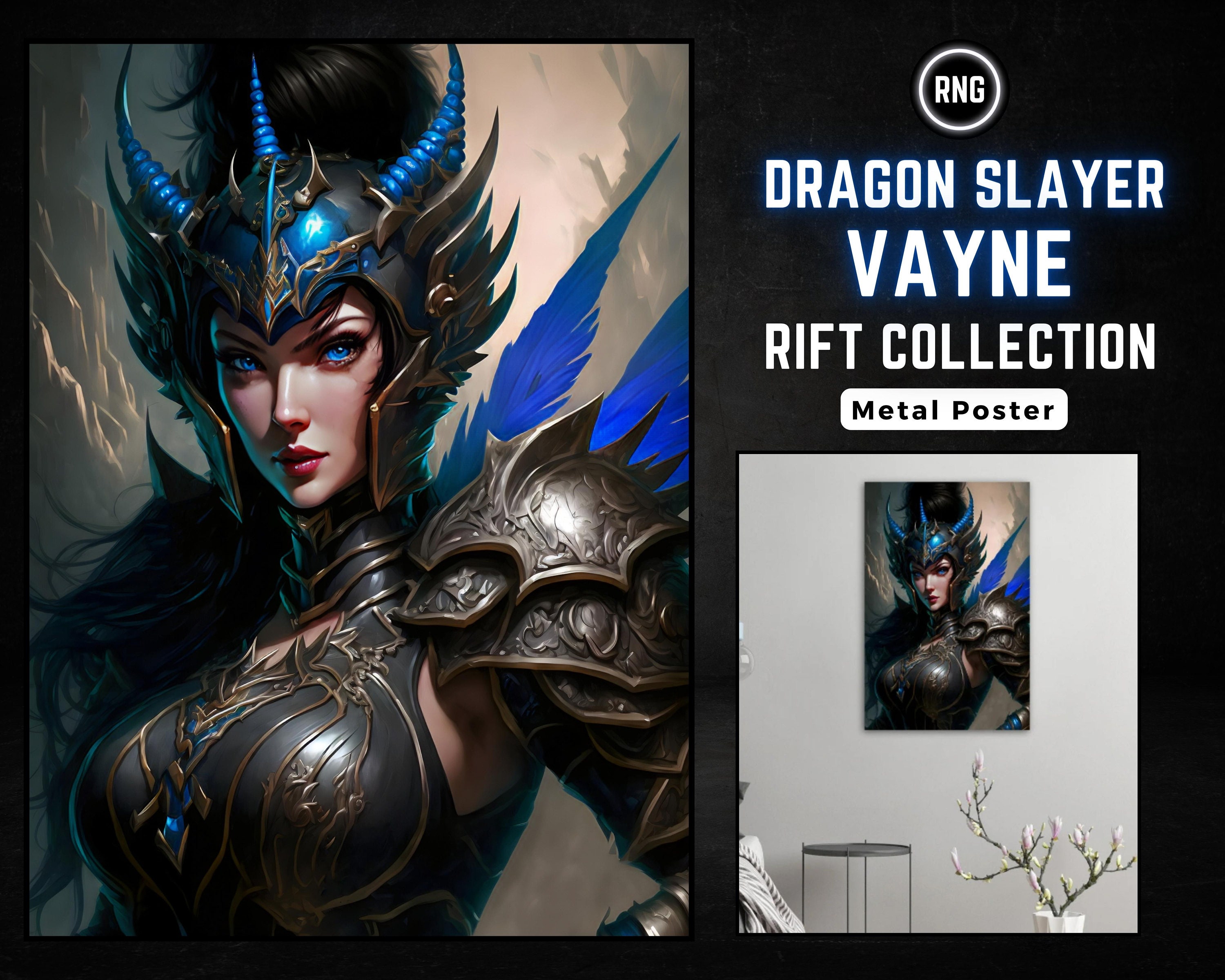 Dragon Slayer Vayne Splash Art