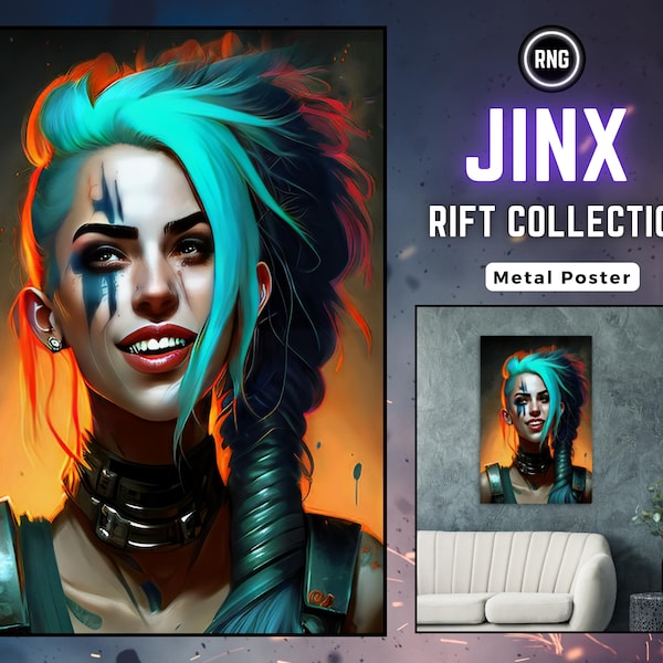 Jinx Fan Art - Etsy