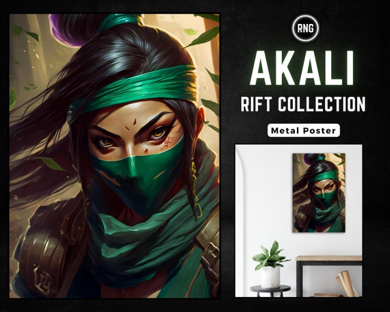 Akali League Of Legends Fan Art