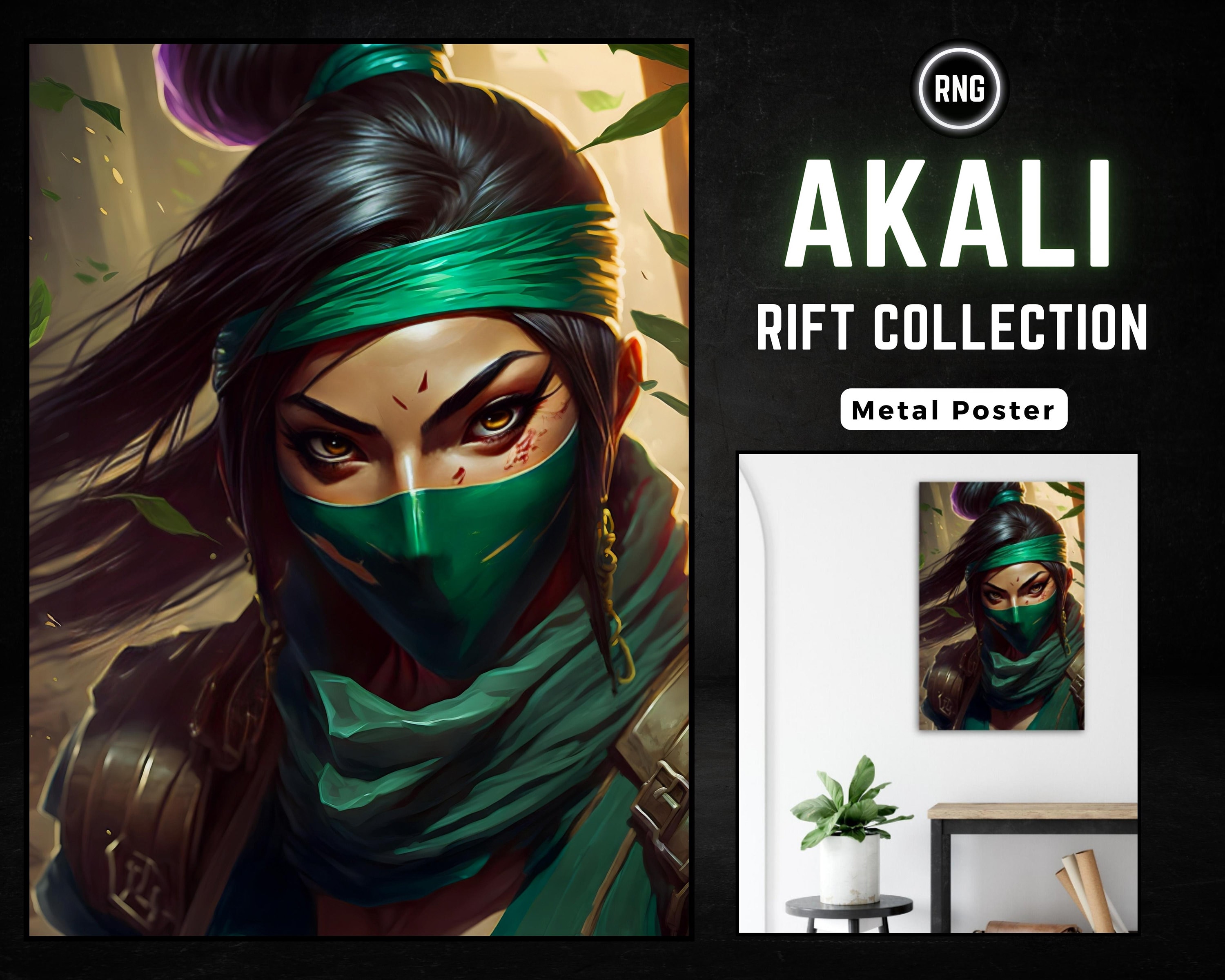 League Of Legends Akali Fan Art