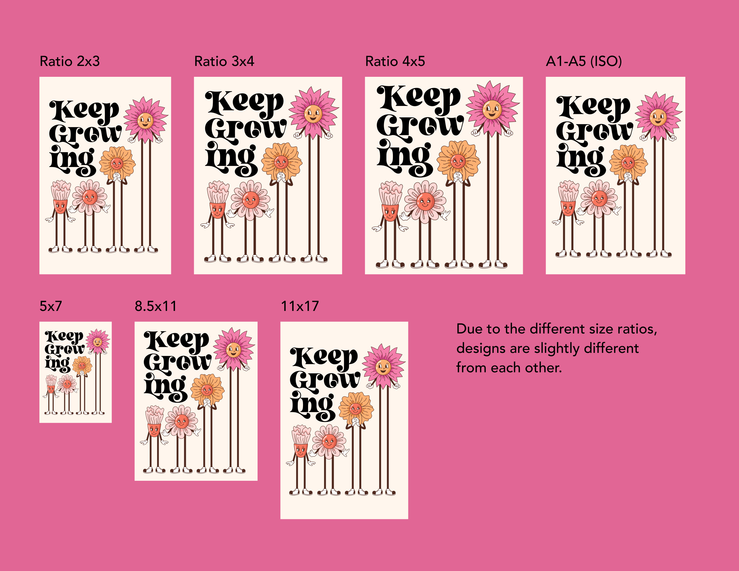 Retro Poster Wall Art, Retro Quote Poster, Trendy Retro Wall Deco ...