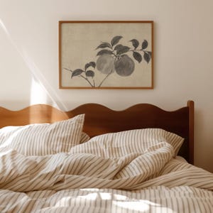 Vintage Botanical Wall Art | Antique Branch Fruit Drawing | Apple ...