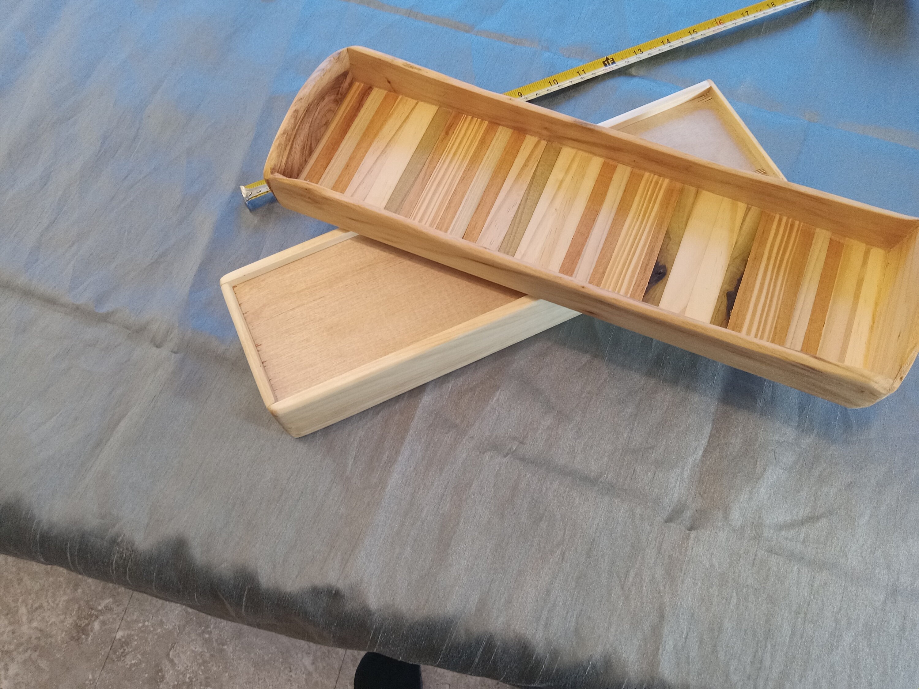 Feather Box, Smudging Box. Pine, Aspen, Fir, and Willow Feather Box ...