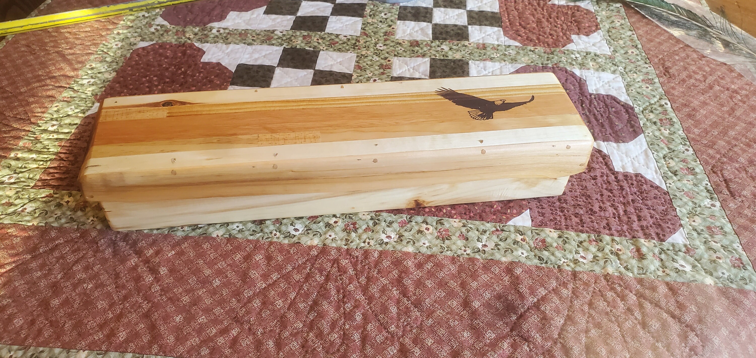 Feather Box, Smudging Box. Pine, Aspen, Fir, and Willow Feather Box ...