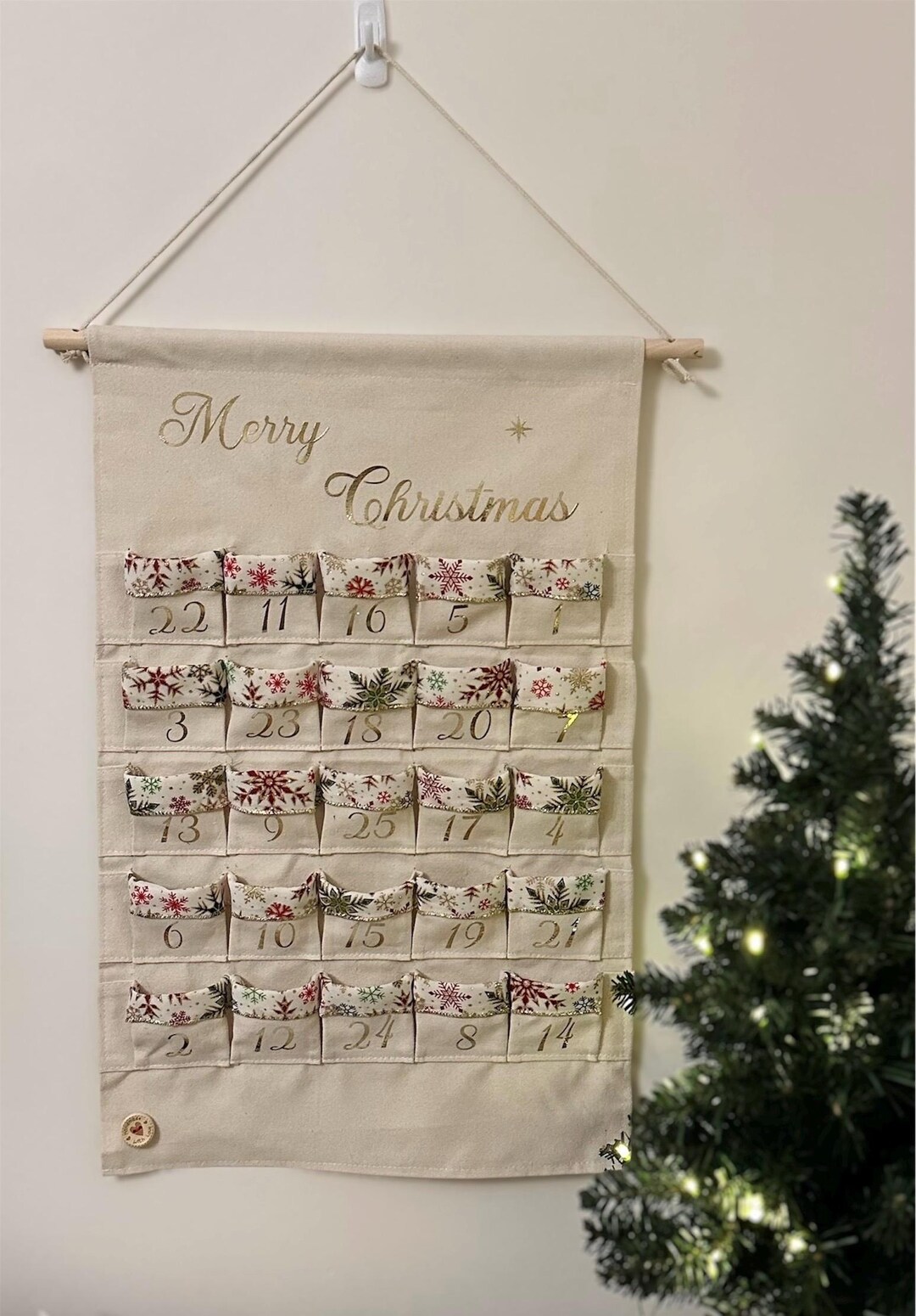 Christmas Advent Calendar- White Christmas |advent Calendar 2024 ...