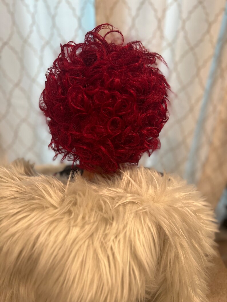 Red Short Pixie Wig - Etsy