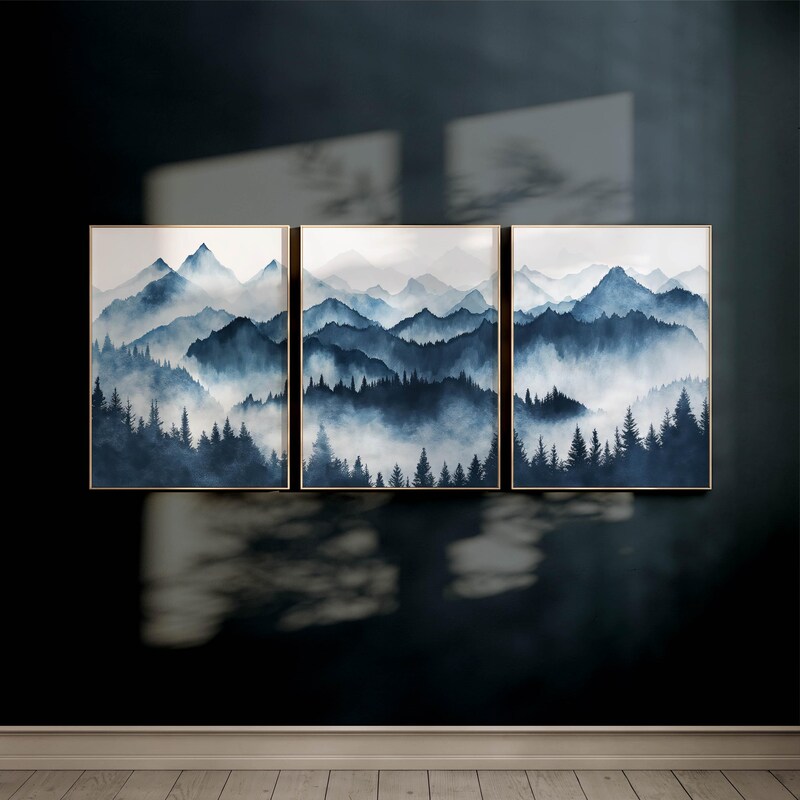 Mountain Wall Art - Etsy