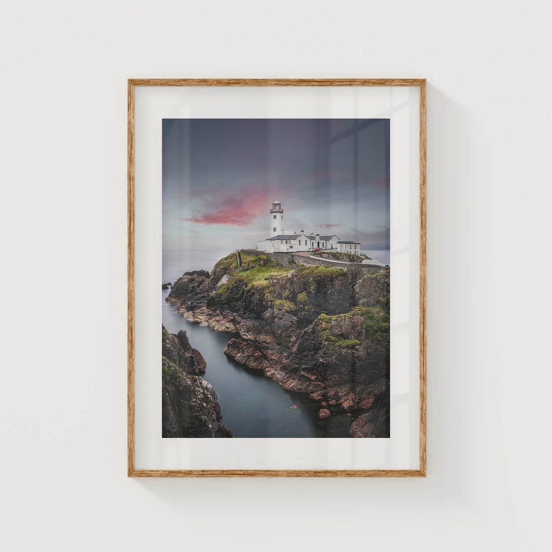 Fanad Lighthouse, Donegal, Ireland Digital Download Printable Landscape ...