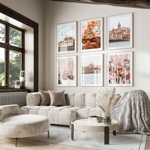 Set of 6 Turkish Art Prints Featuring Iconic Photography From Istanbul ...