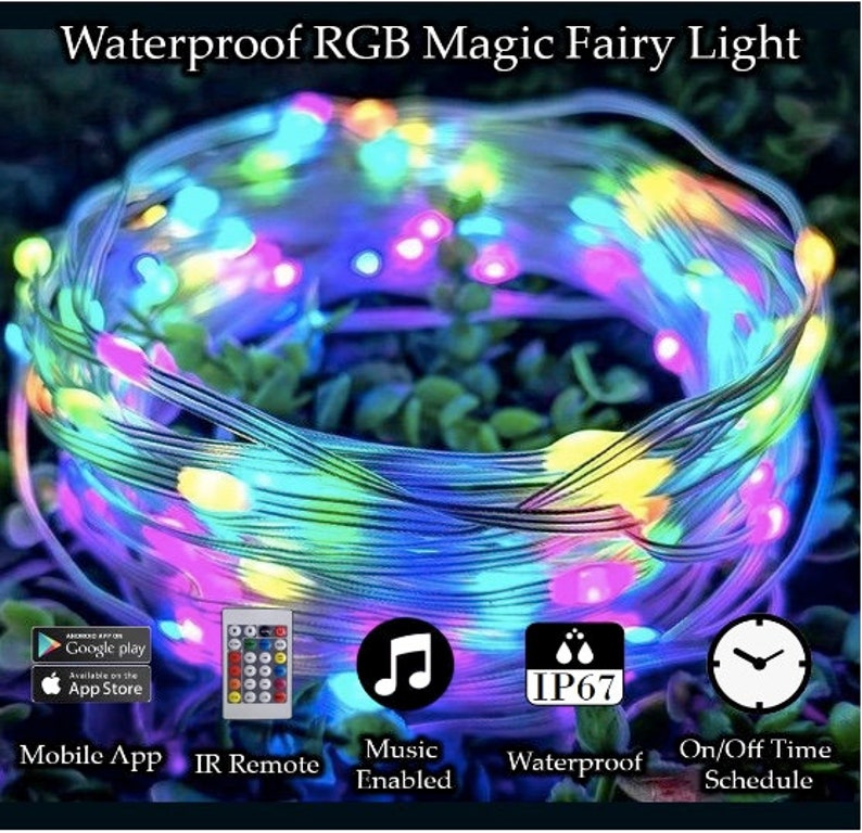 Fairy Light Strands Fairy Lights String, Waterproof String Light, Fairy ...