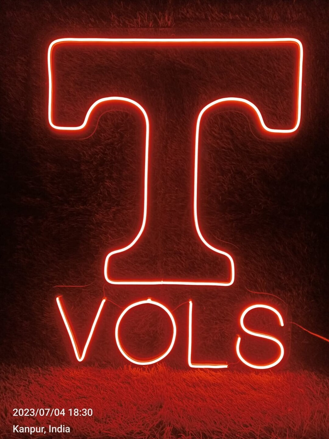 University of Tennessee Power T Logo Volunteers LED Neon Sign - Etsy