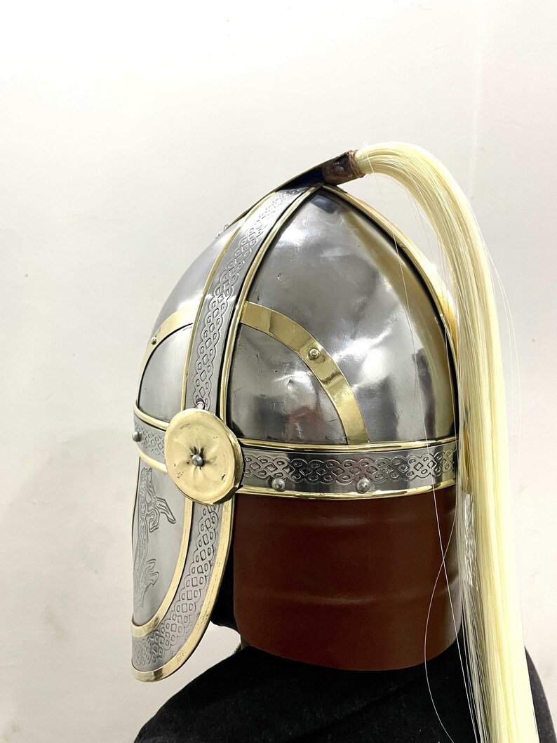 Lord of the Rings Eomer Helmet - 18 Gauge Steel Rohan Armor Replica ...