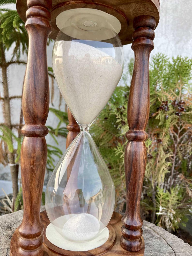 Handcrafted Nautical Wooden Hourglass - 60 Minute Sand Timer - Etsy