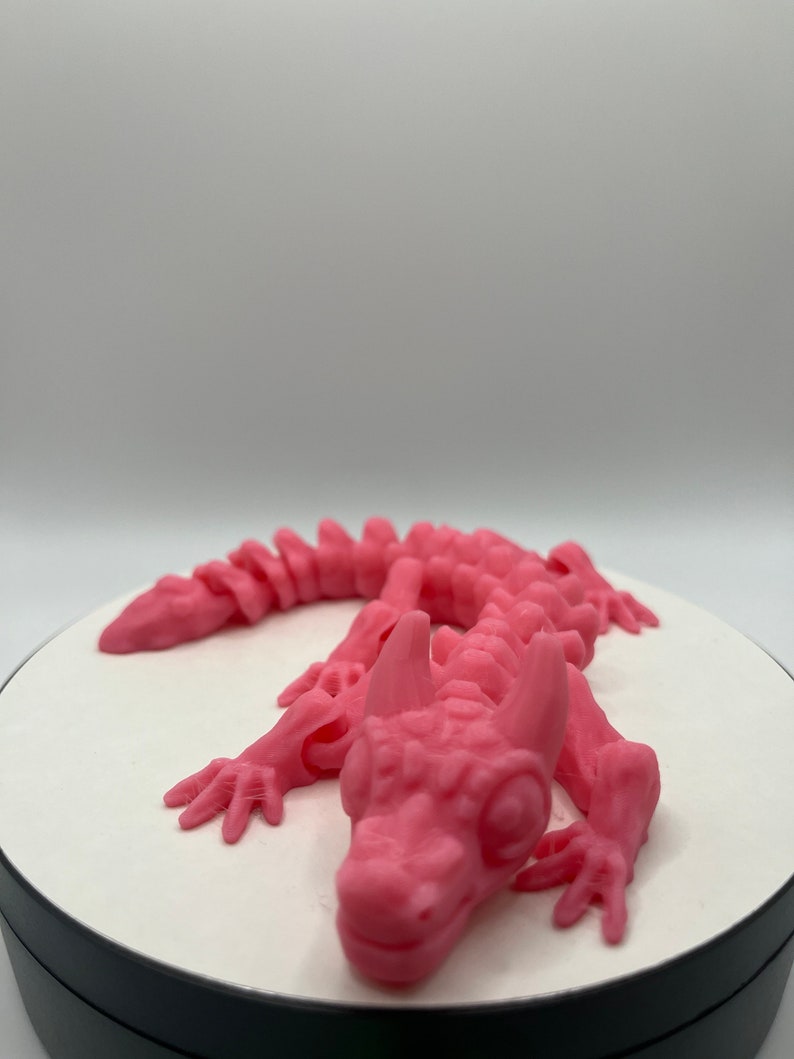 Articulated Baby Bull Dragon 3D Printed - Etsy