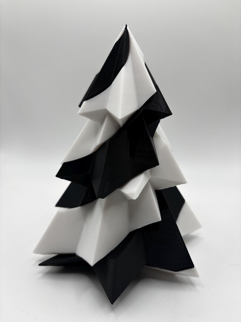 Multicolor Christmas Tree 3D Printed - Etsy