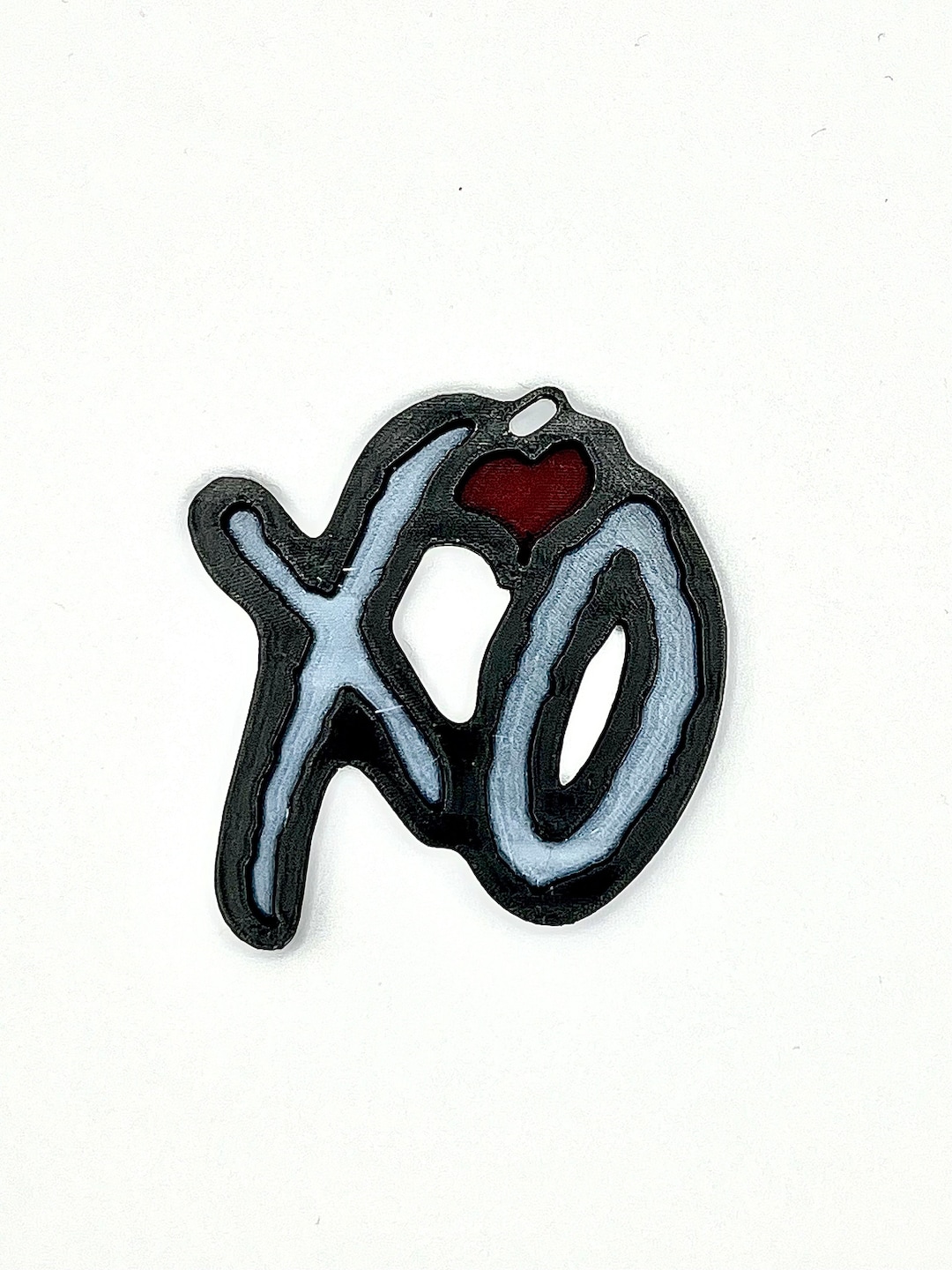XO Keychain 3D Printed - Etsy