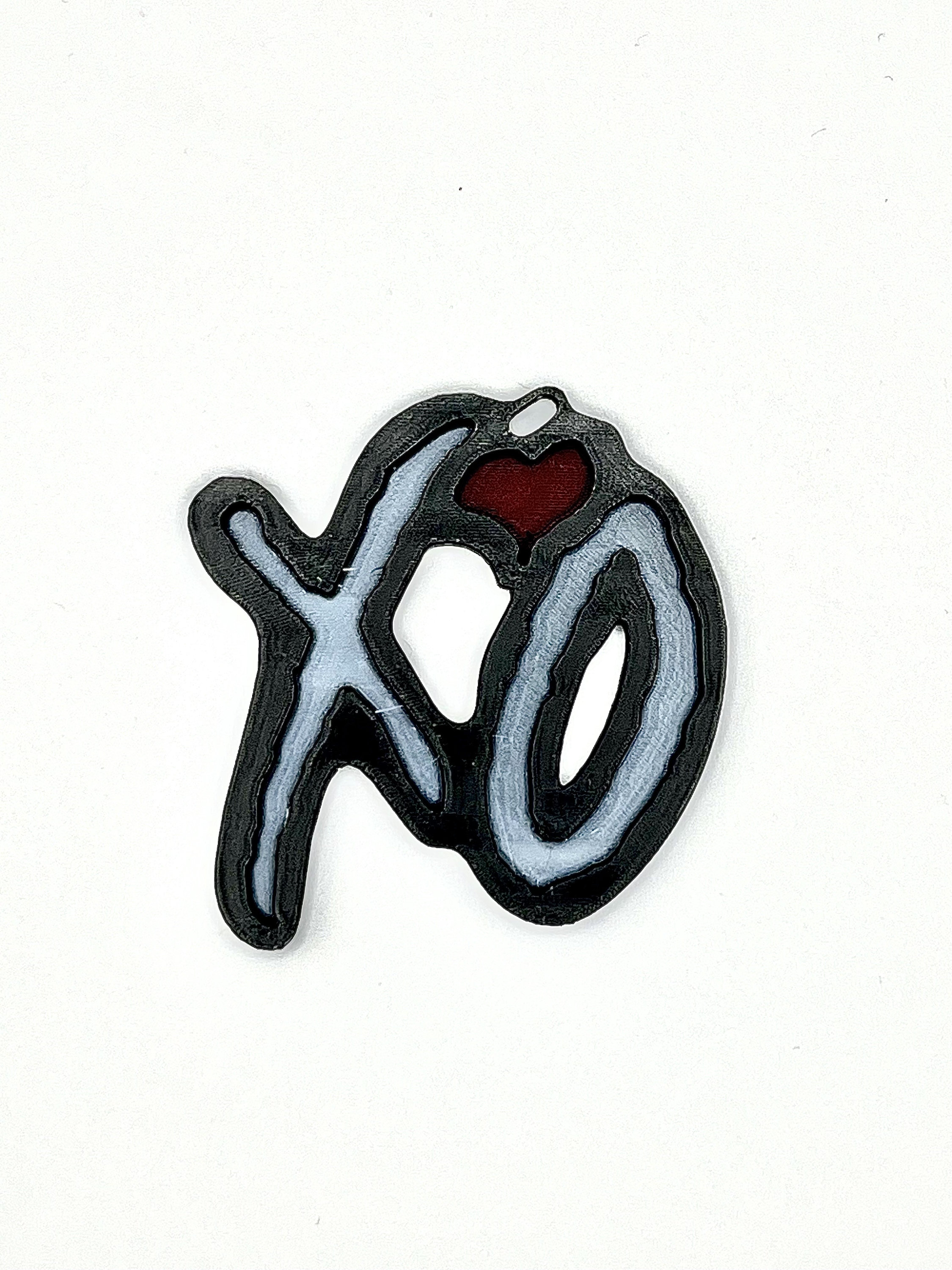 XO Keychain 3D Printed - Etsy