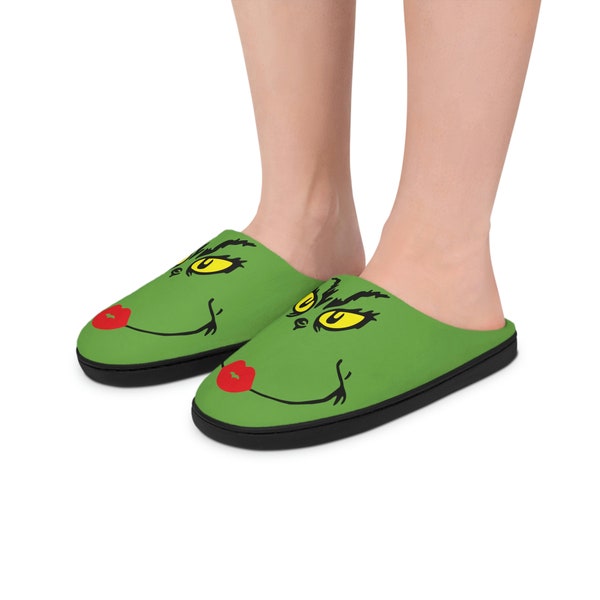 Grinch Slippers - Etsy
