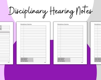 Daily Absence Tracker | HR Forms | Human Resources | Printable Form ...