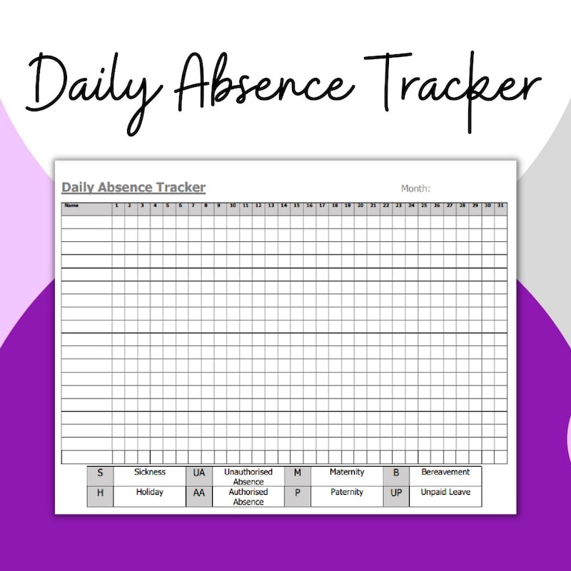 Employee Relations Tracker Template - Etsy